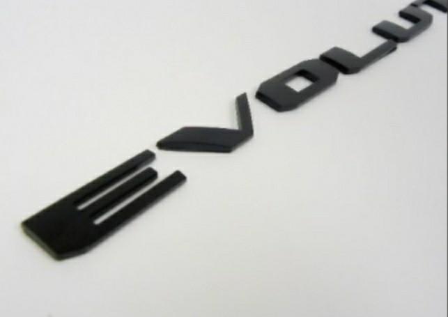 Evolution IX rear boot badge, Car Accessories, Accessories on Carousell
