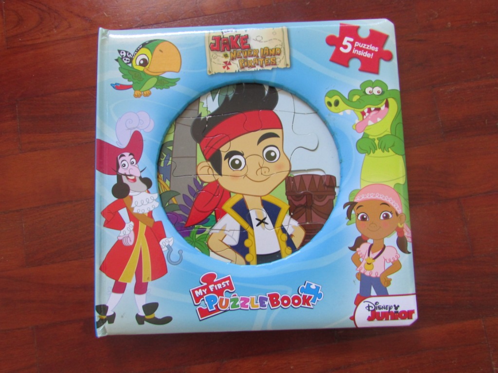 Jake and the Neverland Pirates Puzzle Book, Hobbies & Toys, Books ...