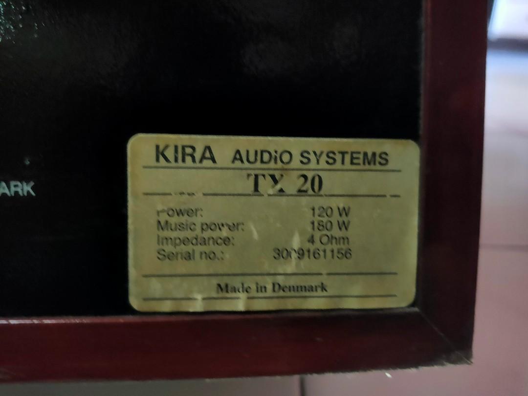 KIRA Stereo speakers, Audio, Soundbars, Speakers & Amplifiers on Carousell