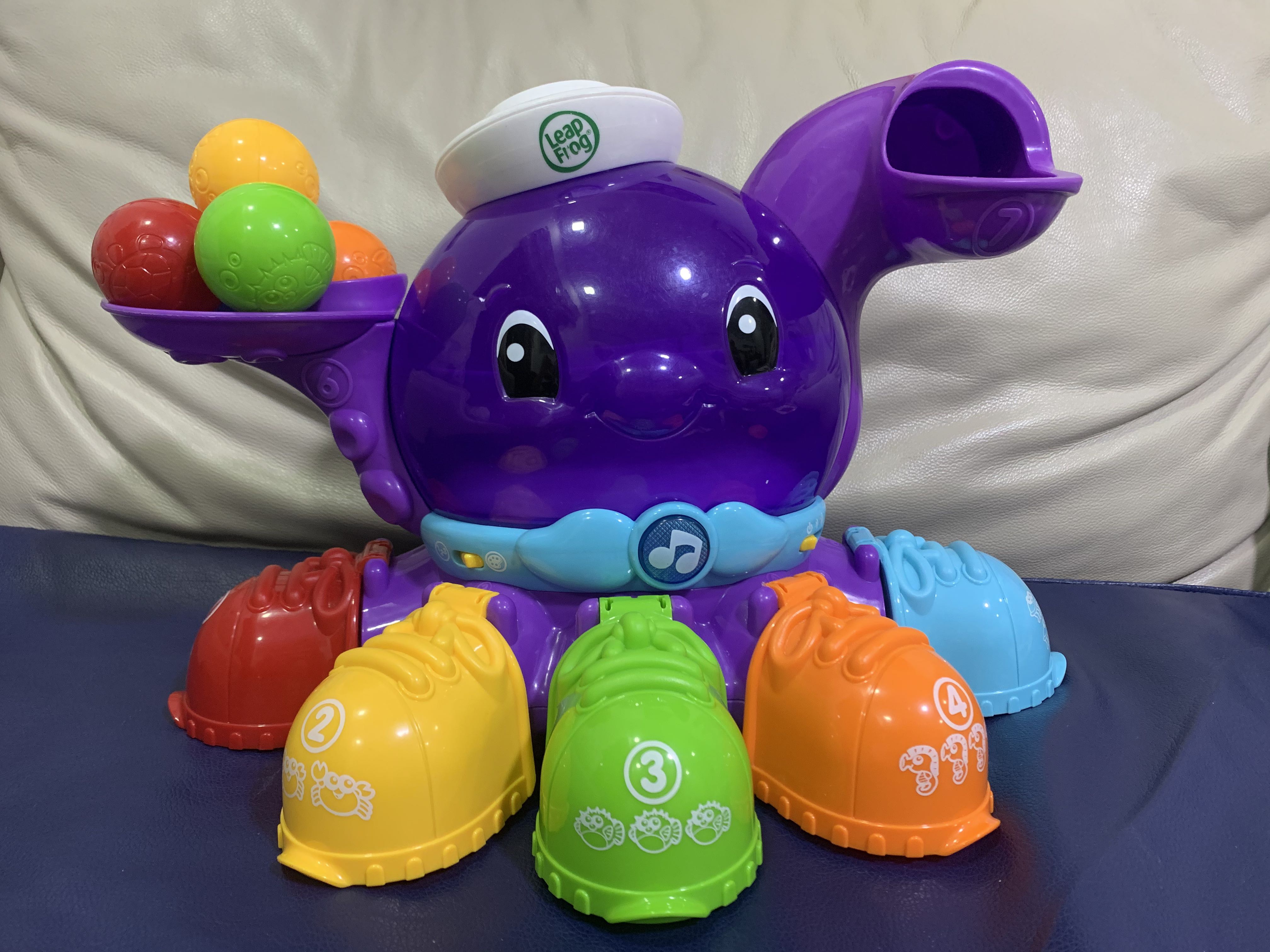 Leapfrog Peek A Shoe Talking Octopus Toy, Hobbies & Toys, Toys & Games ...