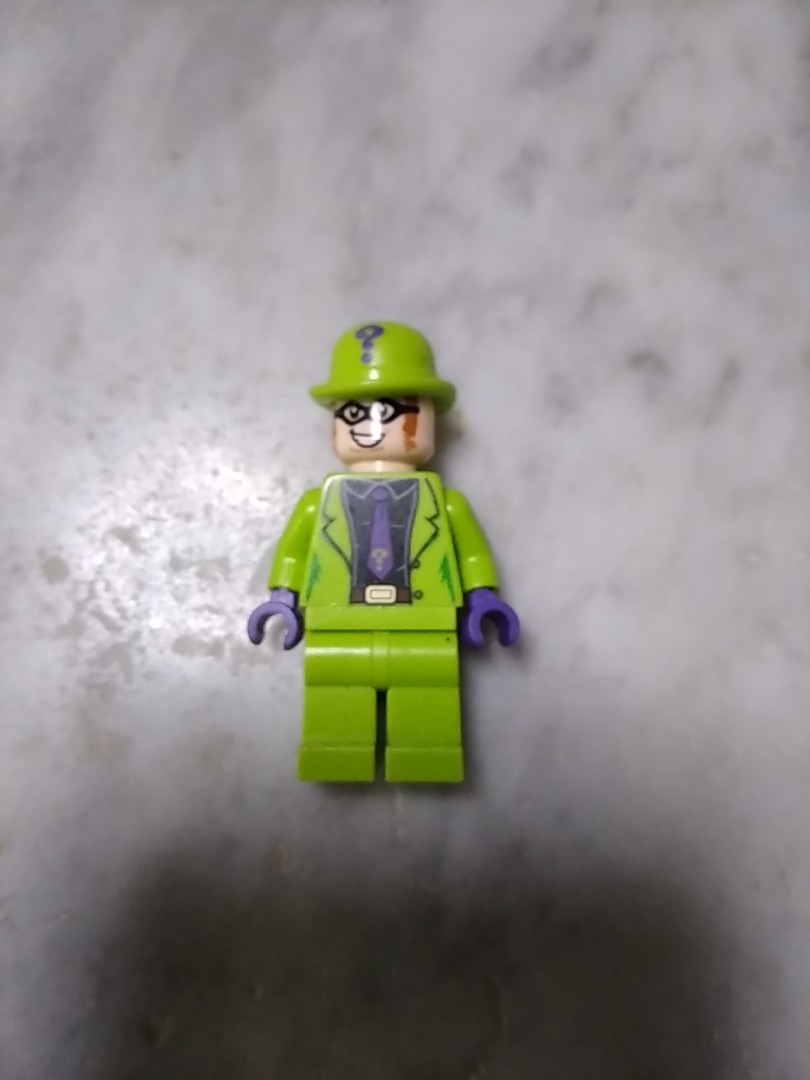 Lego Riddler Figurine, Toys & Games, Bricks & Figurines on Carousell
