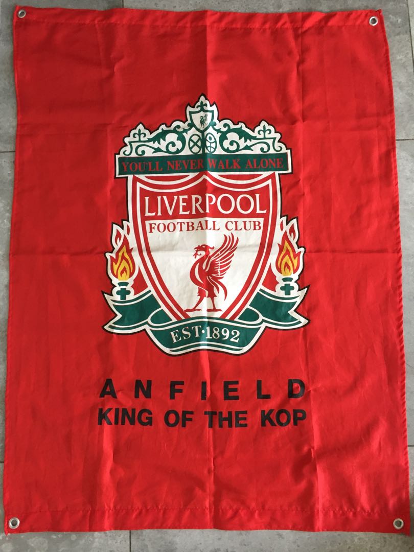 Liverpool Banner large, Sports Equipment, Sports & Games, Racket & Ball ...