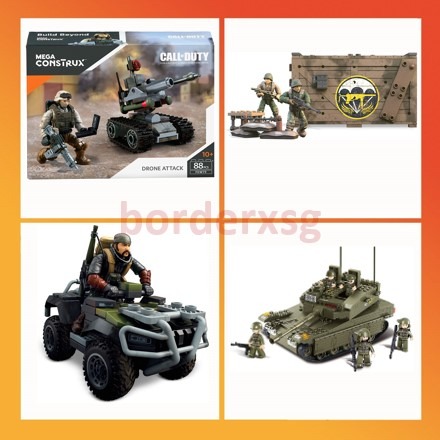 Mega Construx Call Of Duty, Assault Drone // ATV Raid // WWII Armory ...