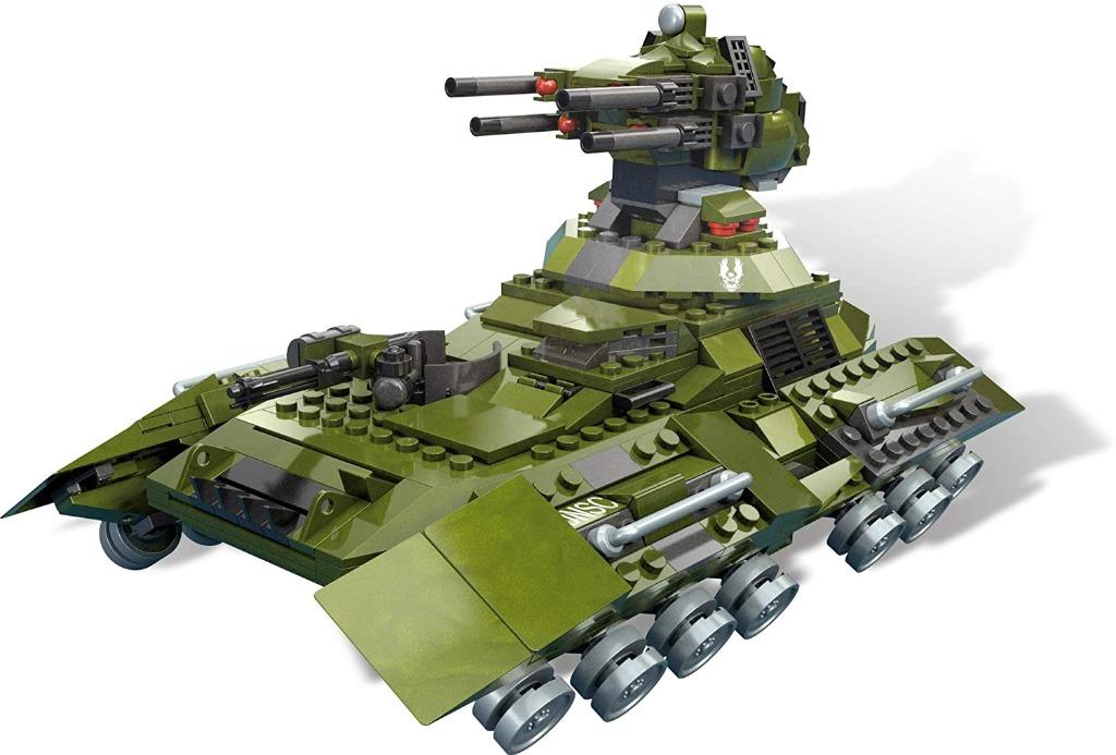 Mega Construx HALO Designer Series: UNSC Scorpion Tank, Hobbies & Toys ...
