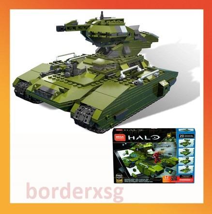 Mega Construx HALO Designer Series: UNSC Scorpion Tank, Hobbies & Toys ...