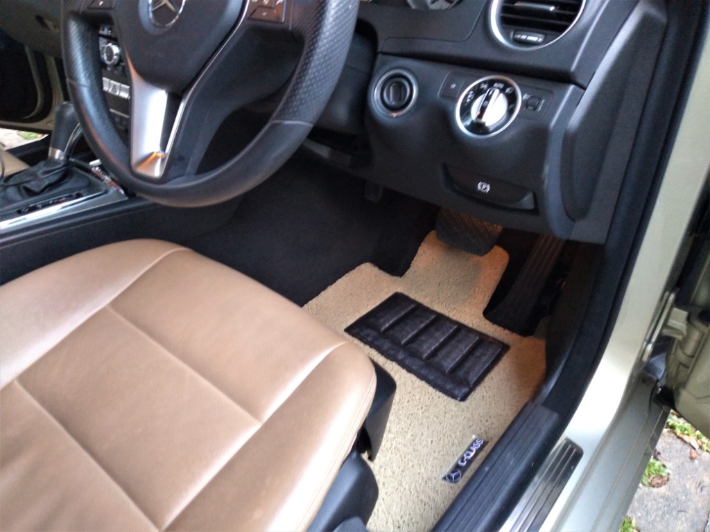 NON-SLIP CAR MAT FLOORMATS CARPET FOR MERCEDES-BENZ C-CLASS W204 C180 ...