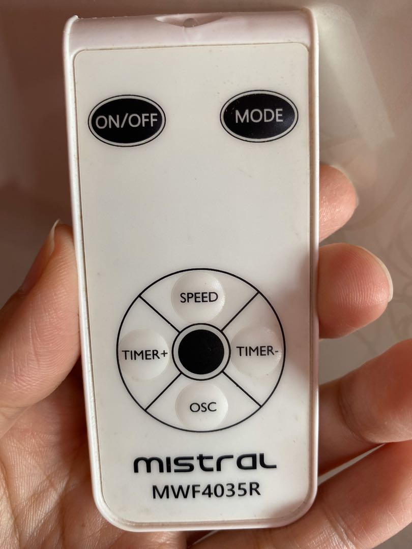 Mistral fan controls, Electronics, Others on Carousell