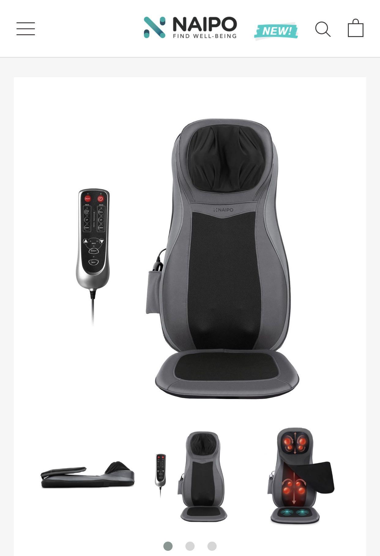 Naipo Massage Chair, Health & Nutrition, Massage Devices on Carousell