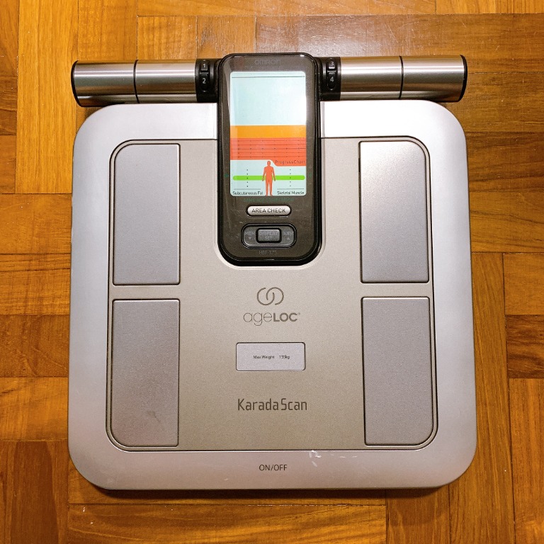 Omron Karada Scan Digital Weighing Scale & Body Composition Monitor ...