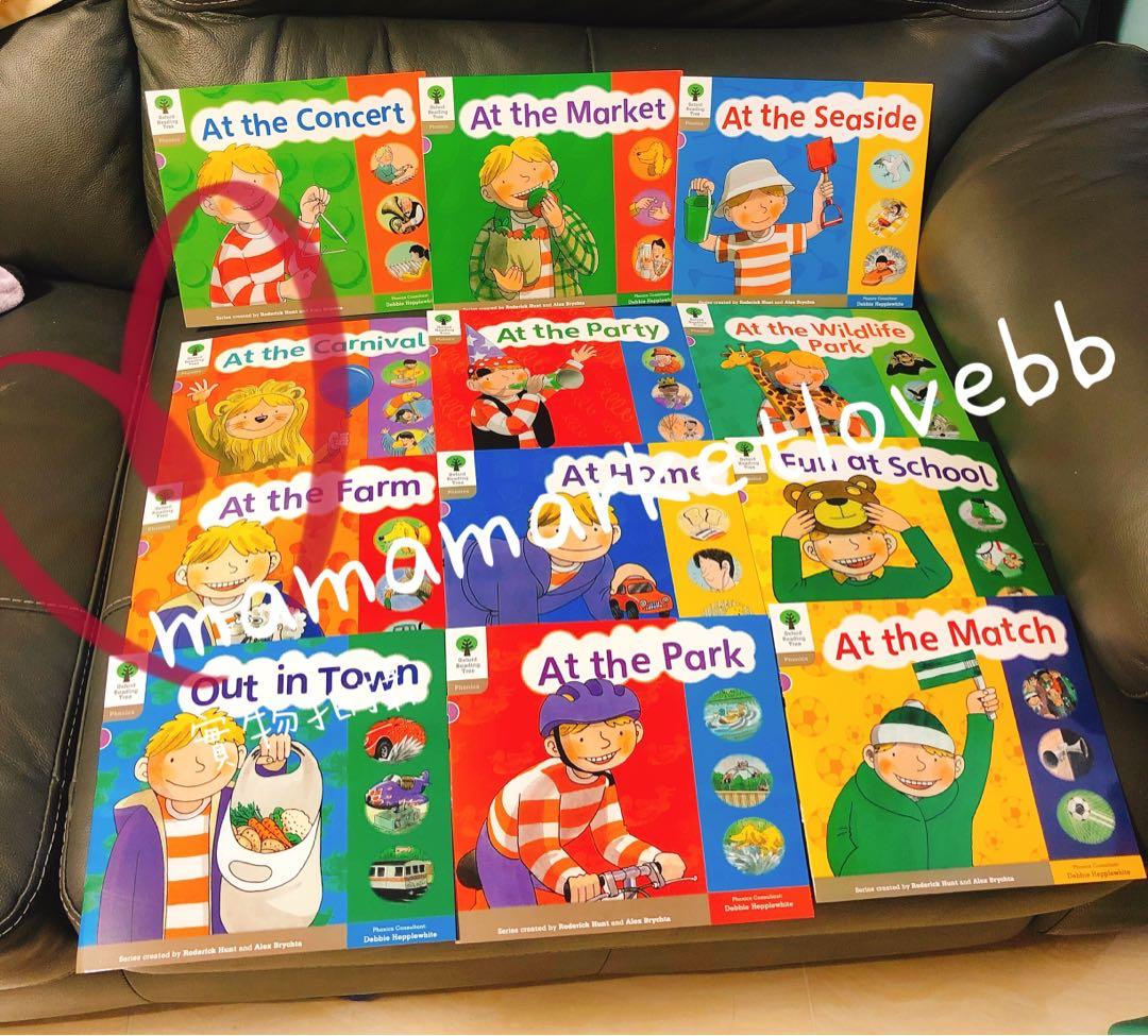 Oxford reading tree/stage 1-2 Phonics小達人點讀版幼兒英文拼讀學習48本幼稚園小朋友閱讀書, 興趣及遊戲 ...