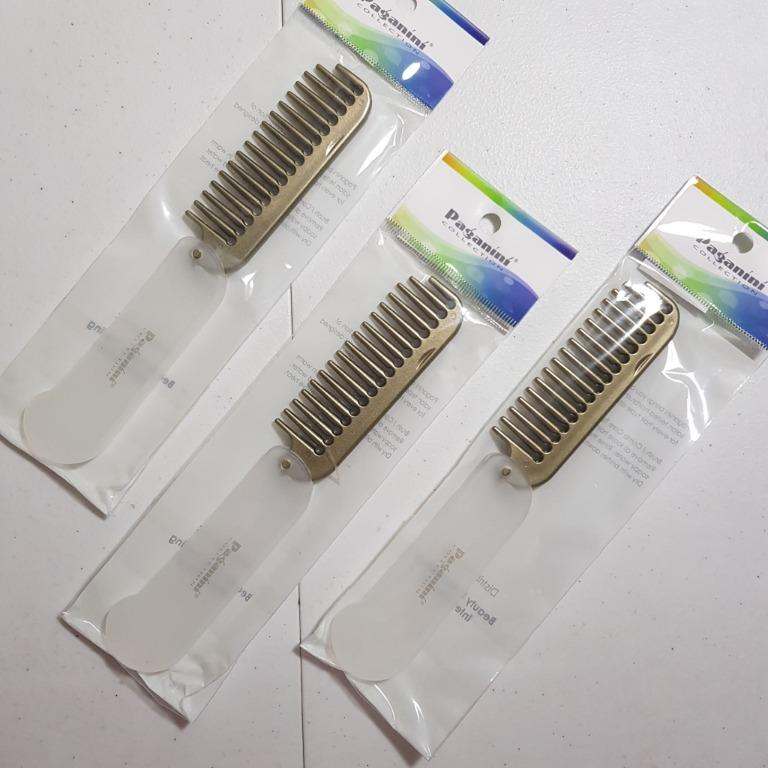 Paganini Foldable Comb, Beauty & Personal Care, Men's Grooming on Carousell