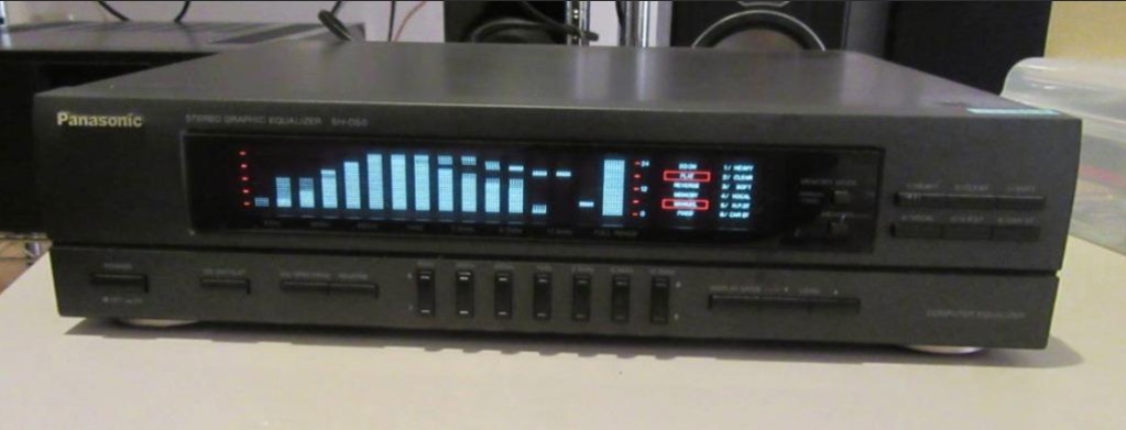 PANASONIC SH-D50 7 BAND GRAPHIC EQUALIZER, Audio, Other Audio Equipment ...