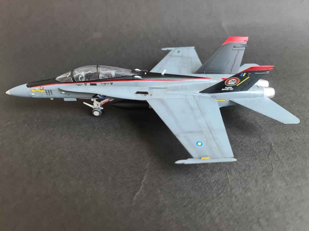 Pro built 1/72 TUDM, RMAF F/A-18D Hornet 20 year anniversary special ...