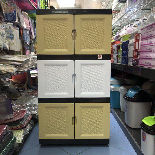 Rak Kabinet 3 Tingkat, Furniture & Home Living, Furniture, Shelves ...