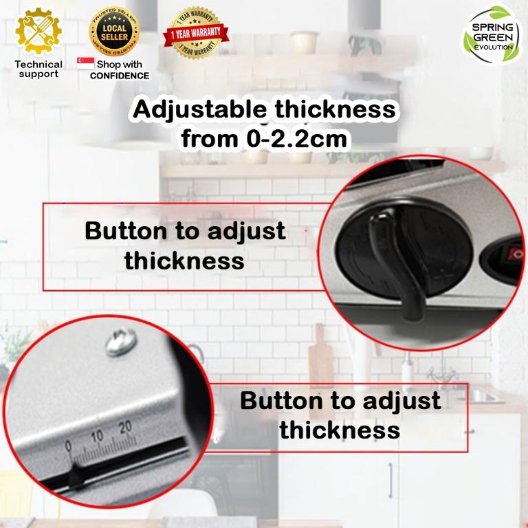 SGE Meat Slicer MS10 | meat cutter | Meat Slicer machine [1 year ...