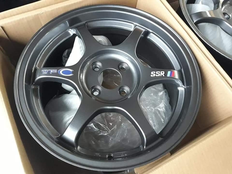 Sportrim Ssr Type C 16" pcd 4x100, Auto Accessories on Carousell