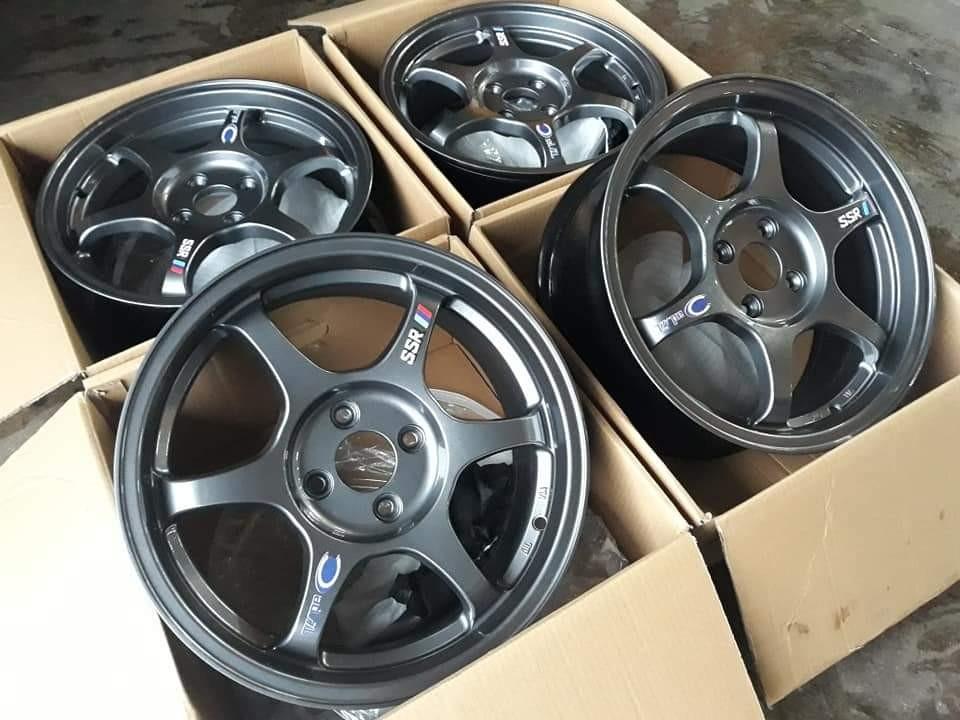 Sportrim Ssr Type C 16" pcd 4x100, Auto Accessories on Carousell