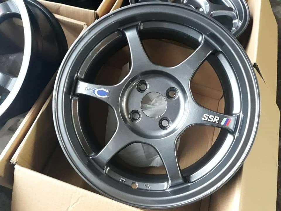 Sportrim Ssr Type C 16" pcd 4x100, Auto Accessories on Carousell