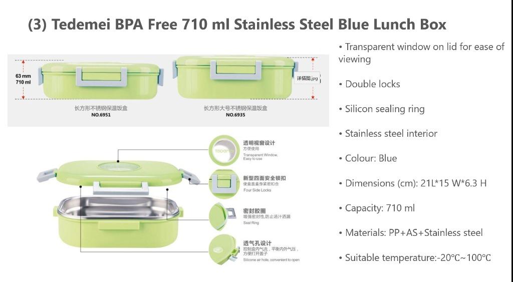 Stainless Steel Food Container/Zebra Stainless Steel Cover Container ...