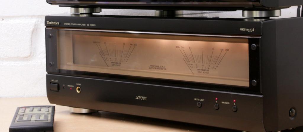 TECHNICS SE-A909S POWER AMP & SU-C909U PREAMP, Audio, Other Audio ...
