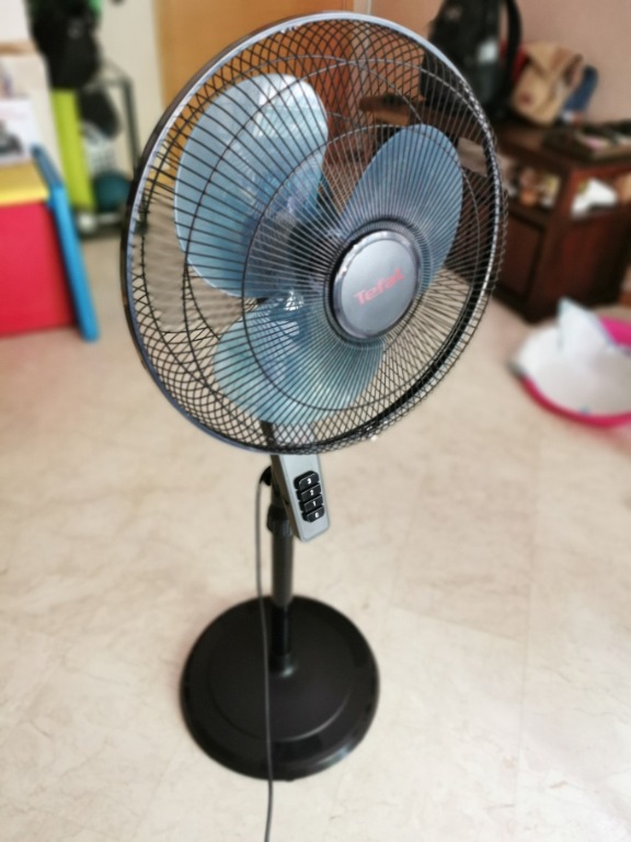 Tefal Stand Fan VF4110, Furniture & Home Living, Lighting & Fans, Fans ...