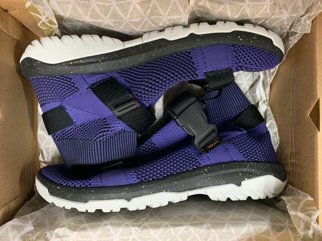 Teva Hurricane Sock Ultraviolet US 11 Knit Mesh Sandals 襪套行山涼鞋, 男裝, 鞋 ...