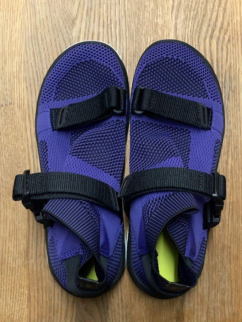 Teva Hurricane Sock Ultraviolet US 11 Knit Mesh Sandals 襪套行山涼鞋, 男裝, 鞋 ...