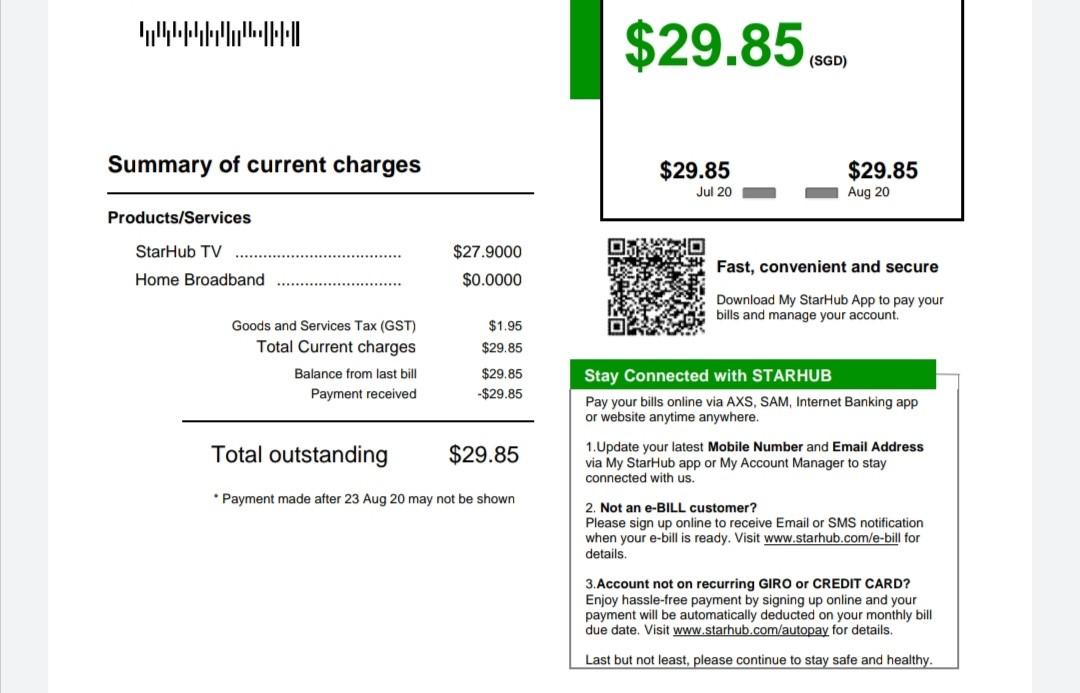 Transfer Starhub Fibre Broadband, Everything Else on Carousell