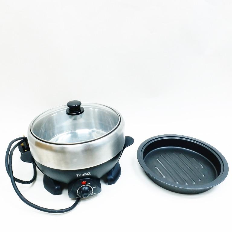 Turbo Italy TMC-82 800W 二合一多功能涮烤鍋 (Electric Multi-cooker Hotpot & Grill ...