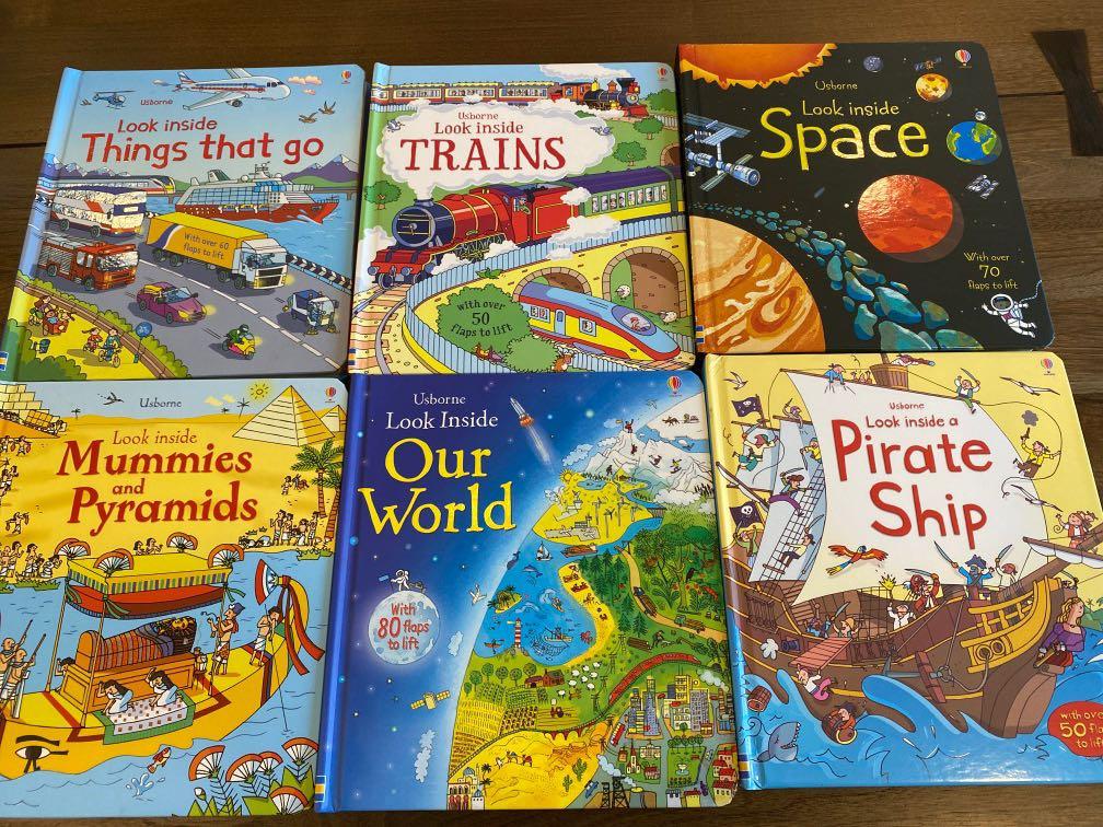 Usborne look inside books, Hobbies & Toys, Books & Magazines, Children ...