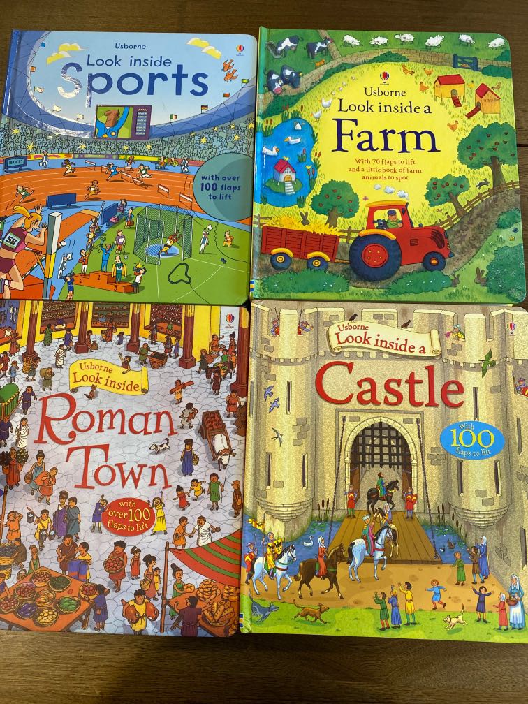 Usborne Look inside books, Hobbies & Toys, Books & Magazines, Children ...