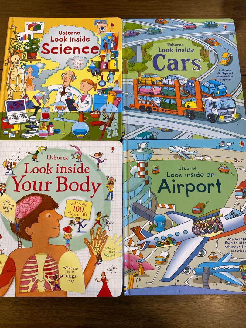 Usborne Look inside books, Hobbies & Toys, Books & Magazines, Children ...