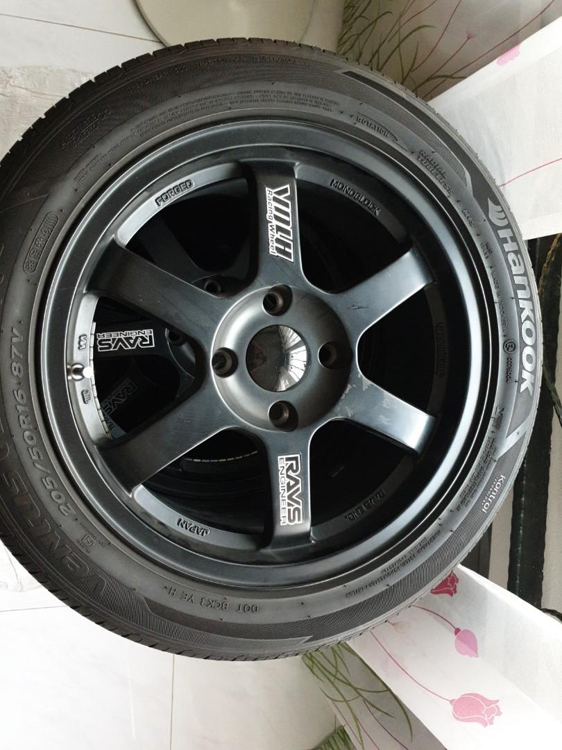 Volk Racing Rims, Car Accessories, Tyres & Rims on Carousell
