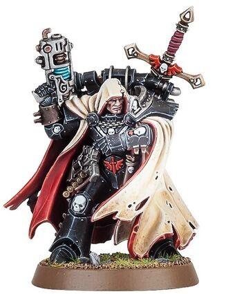 Warhammer 40K Cypher Dark Angels Fallen Chaos Lord BASED, Hobbies ...
