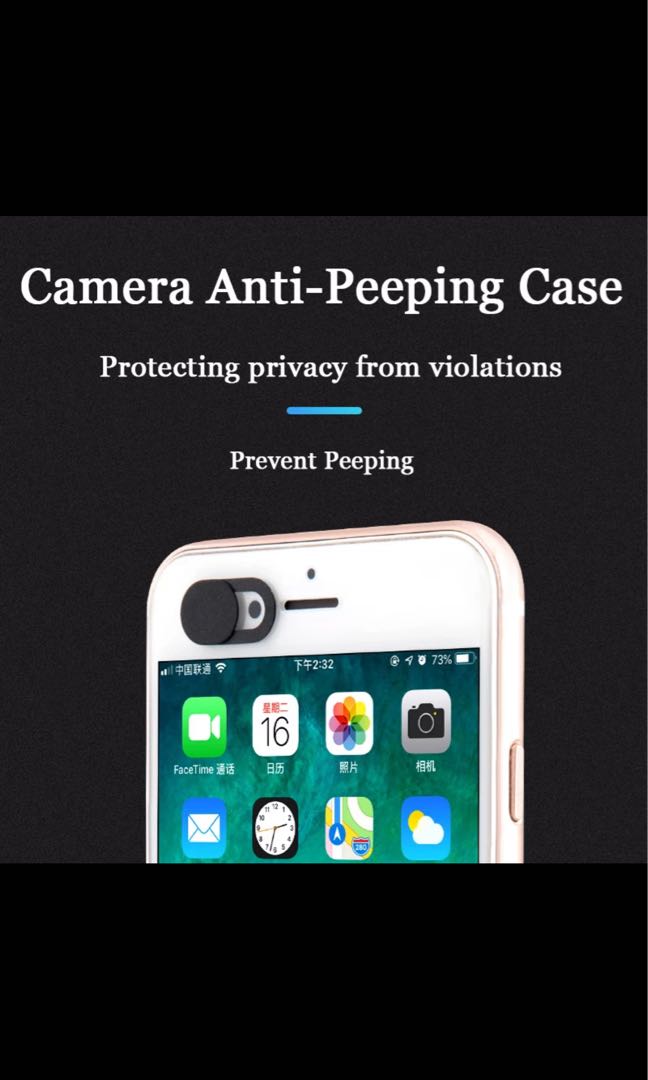 Webcam Privacy Sticker Shutter Cover Slider, Mobile Phones & Gadgets ...