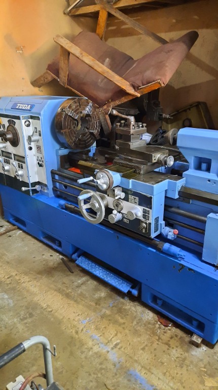 1 UNIT LATHE MACHINE TUDA, Commercial & Industrial, Industrial ...