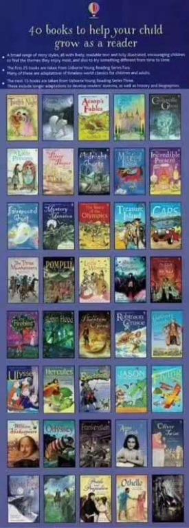 [40 BOOKS] The Usborne Reading Collection for Confident Readers - My Fourth Reading Library ...