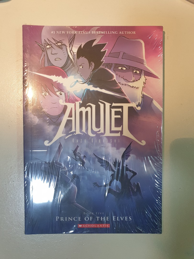 Amulet Book Five: Prince of the Elves by Kazu Kibuishi, Hobbies & Toys ...