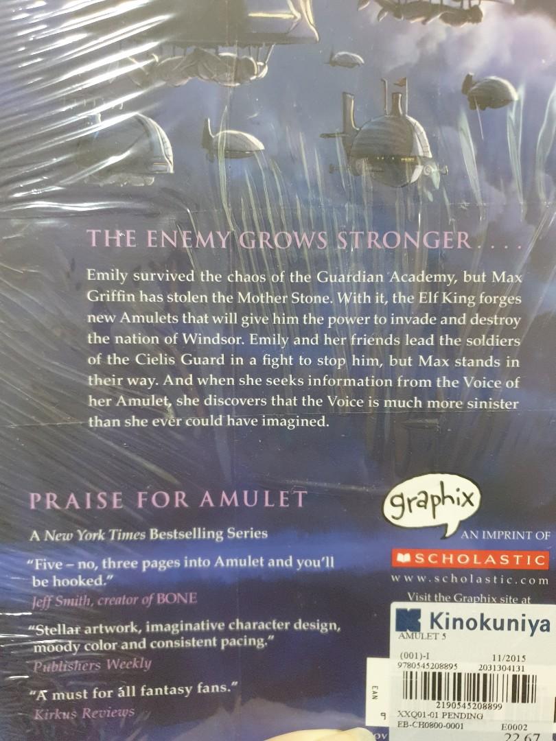 Amulet Book Five: Prince of the Elves by Kazu Kibuishi, Hobbies & Toys ...