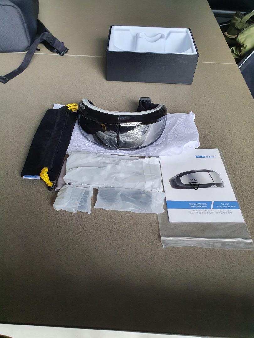 Belik Eye Massager, Health & Nutrition, Massage Devices on Carousell
