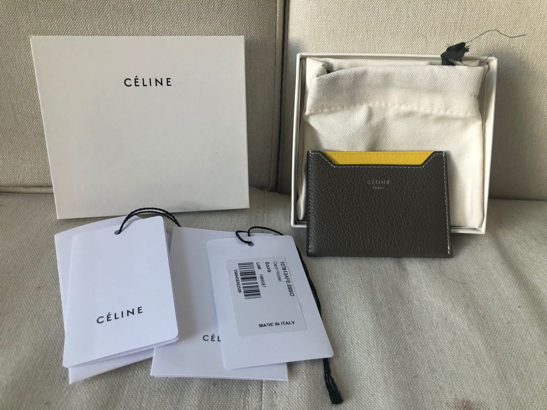 Celine Card Holder, Luxury, Bags & Wallets on Carousell