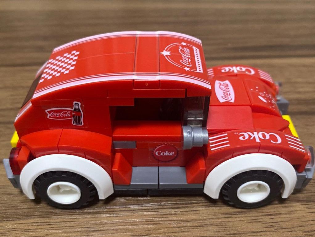 Coca Cola x Family Mart Lego Block Mini Car Beetle Model, Hobbies ...
