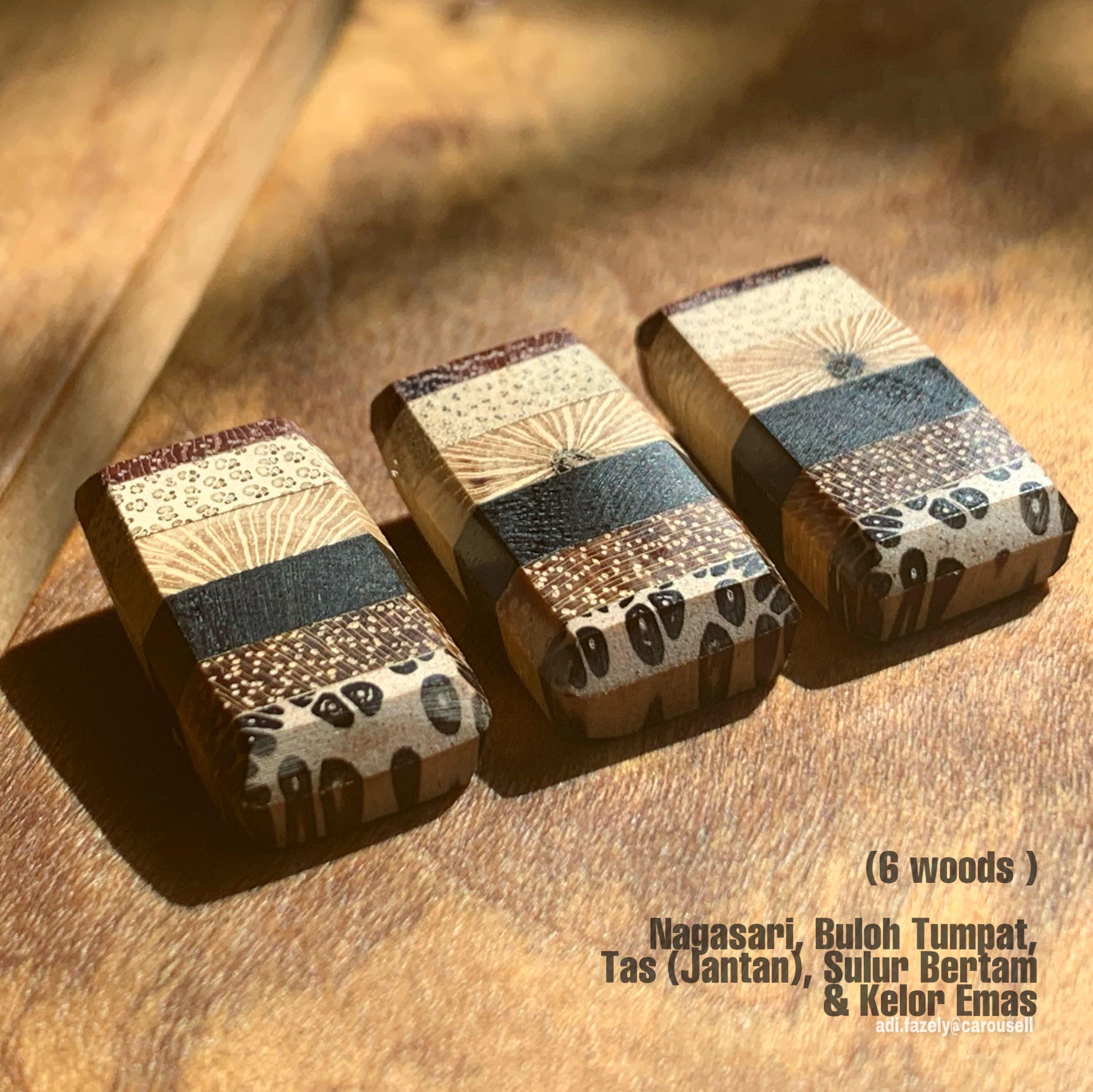 Customer’s 6 Kind of Woods / Kayu, Hobbies & Toys, Stationery & Craft ...