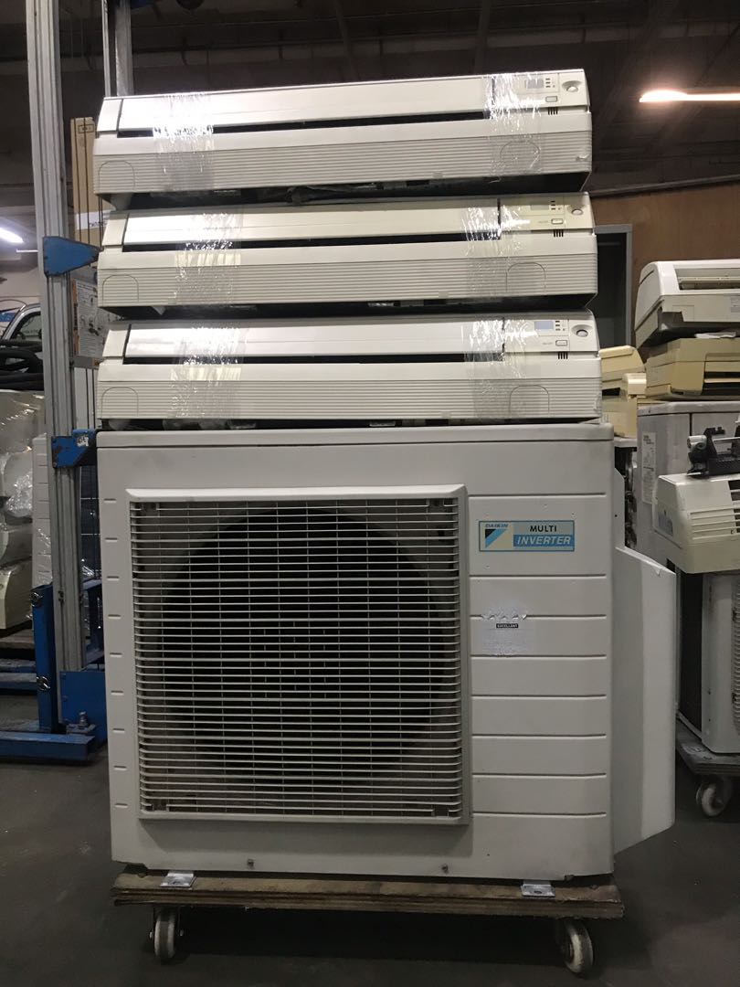 Daikin system 3 inverter aircon, TV & Home Appliances, Air Conditioners ...