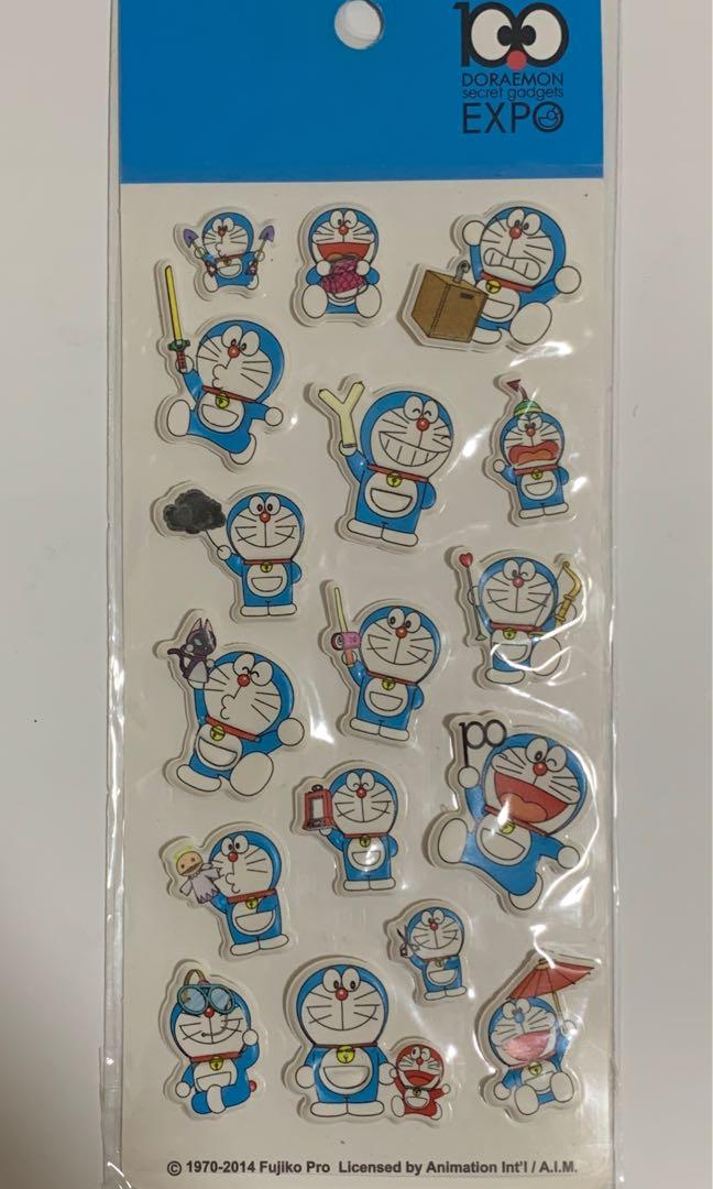 Doraemon Stickers (5 Designs), Everything Else on Carousell