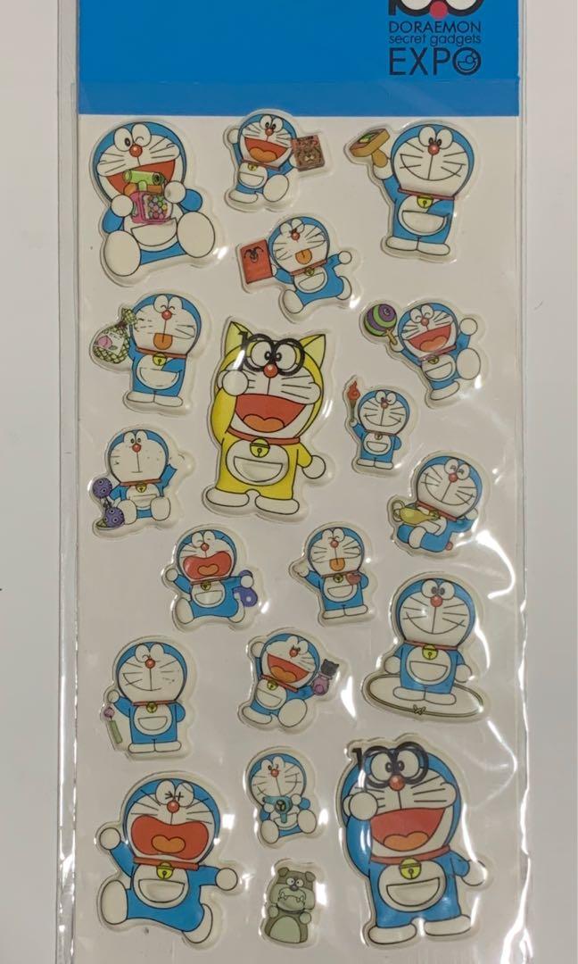 Doraemon Stickers (5 Designs), Everything Else on Carousell