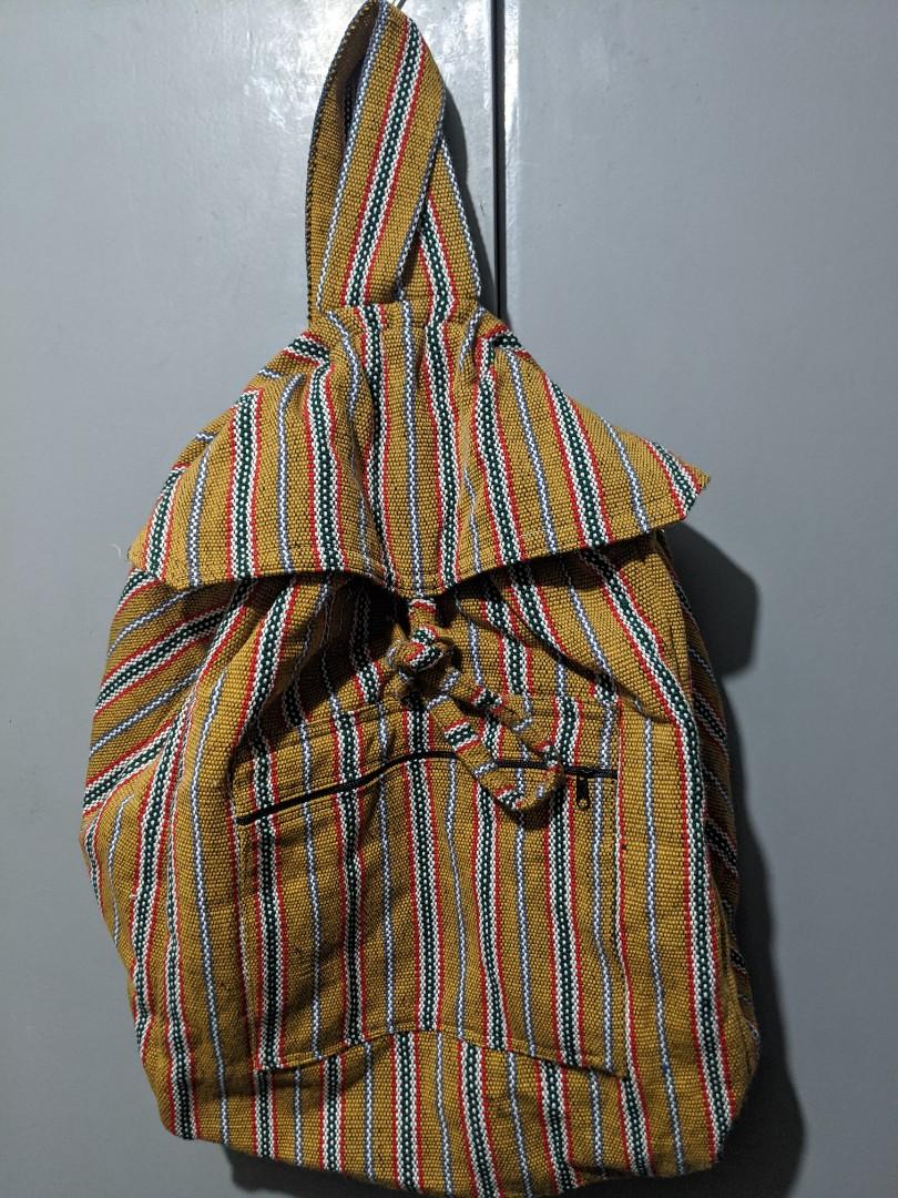 Ethnic Backpack from Cordillera/Baguio Inabel Abel, Women's Fashion ...