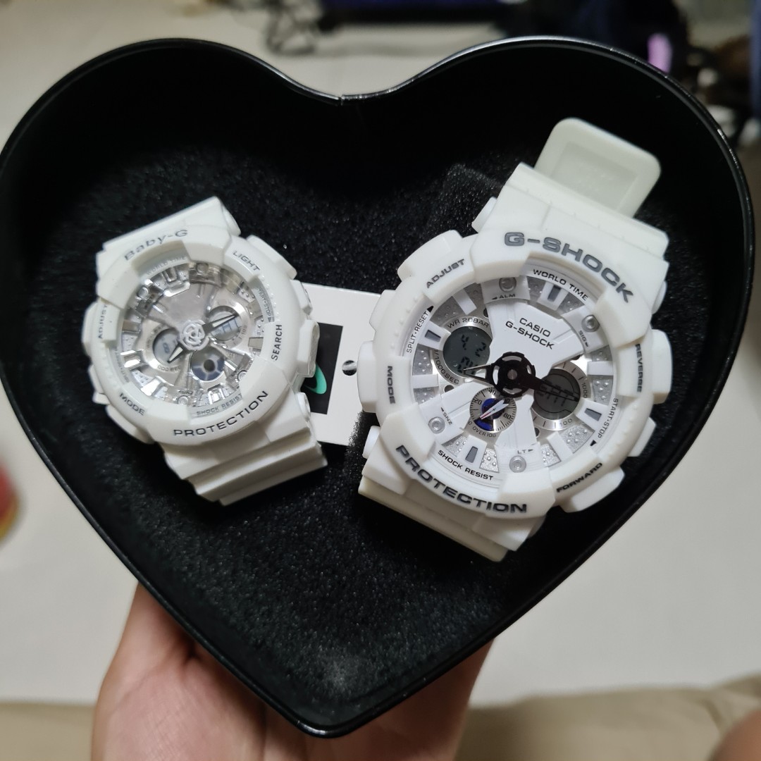 G-shock Couple watch, Luxury, Watches on Carousell