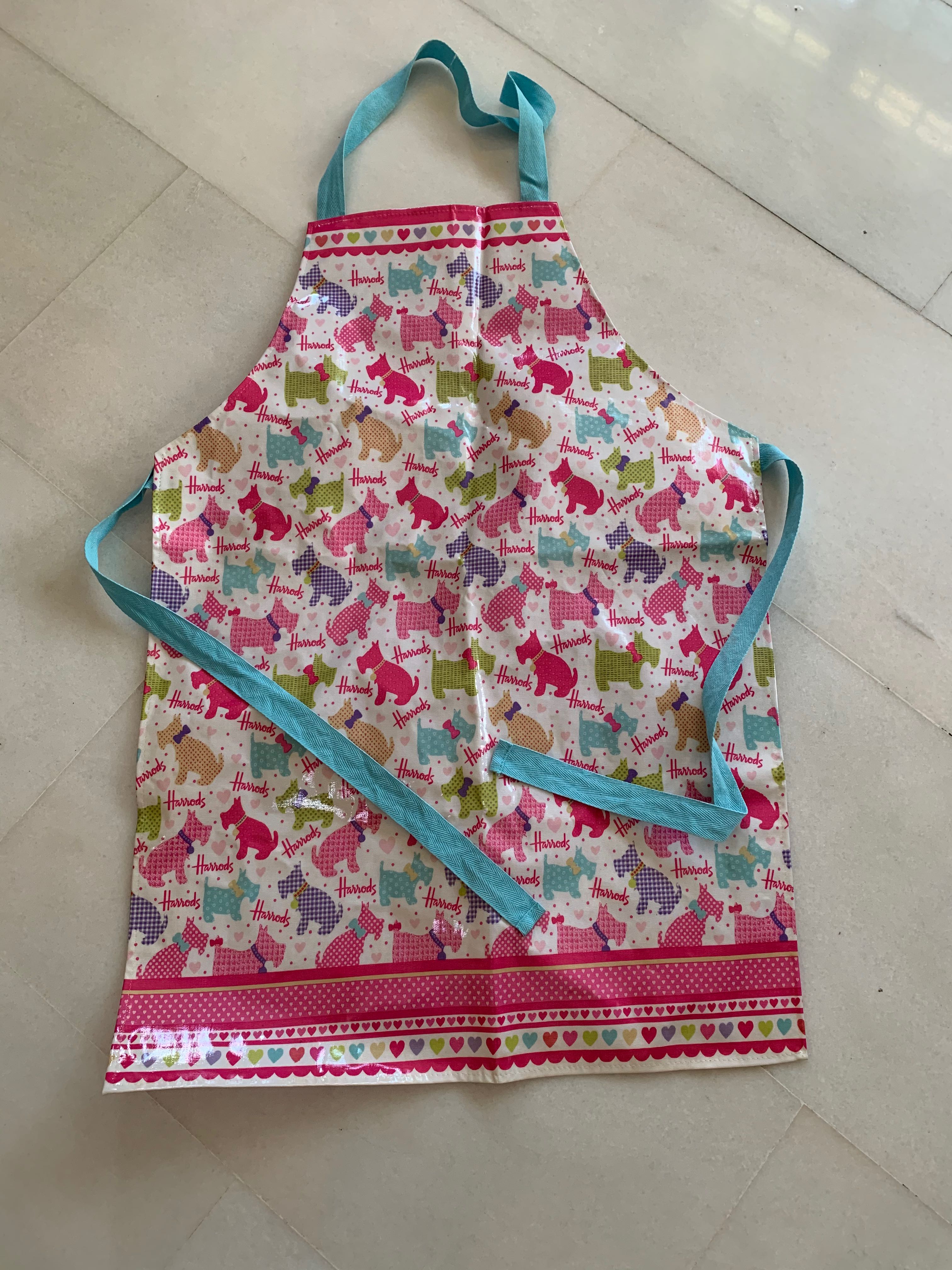 Harrods PVC apron, Women's Fashion, Dresses & Sets, Sets or Coordinates ...