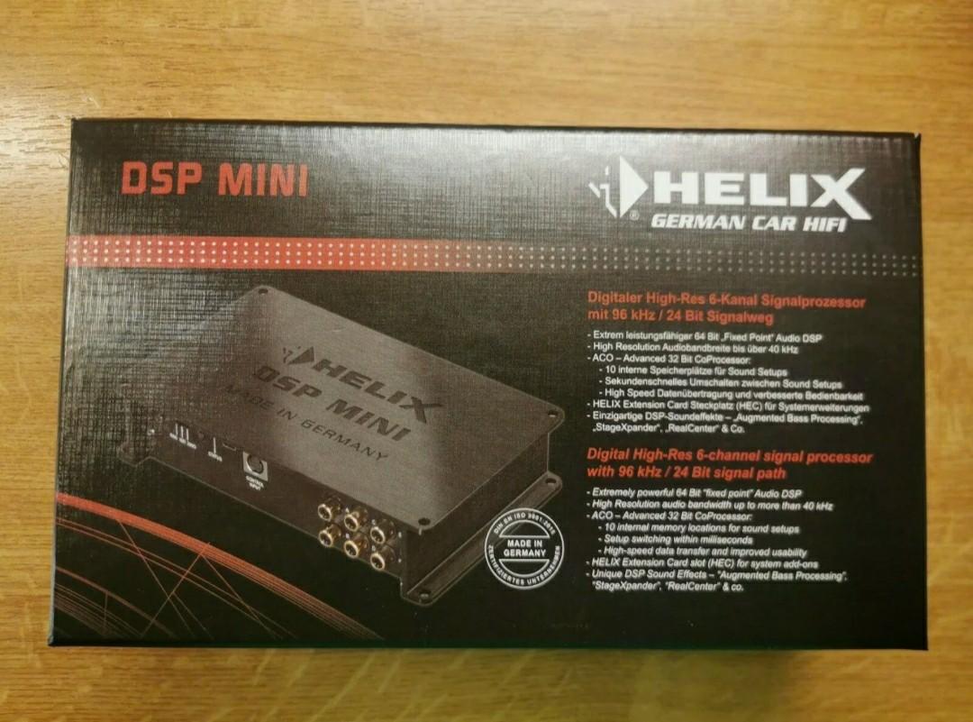 HELIX DSP MINI DIGITAL SIGNAL PROCESSOR High-Res *MADE GERMANY* 4IN 6 ...
